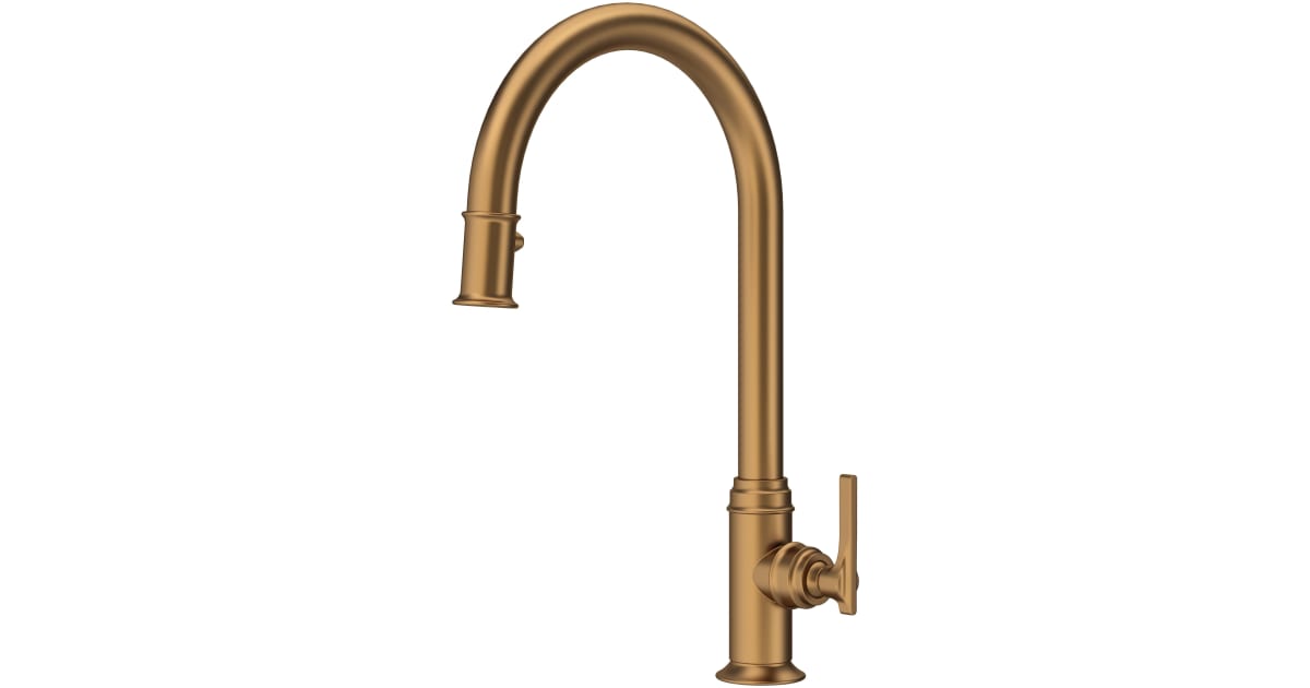 Perrin and Rowe U.SB55D1LMEB Southbank 1.8 GPM Single Hole Pull Down ...