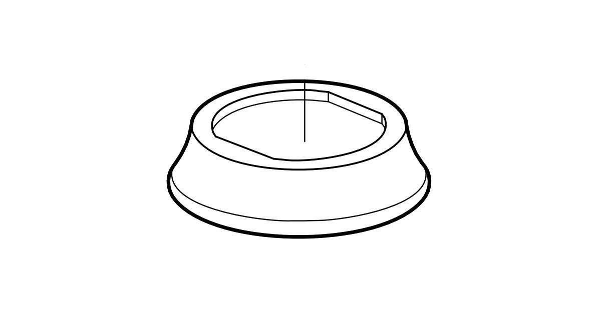 Pfister 961-051S Single Hole Post Ring | Ferguson Home