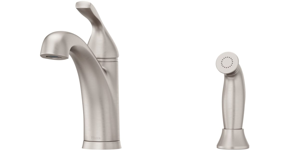 Pfister F-034-4LMGS Lima 1.8 GPM Single Hole Kitchen Faucet with ...