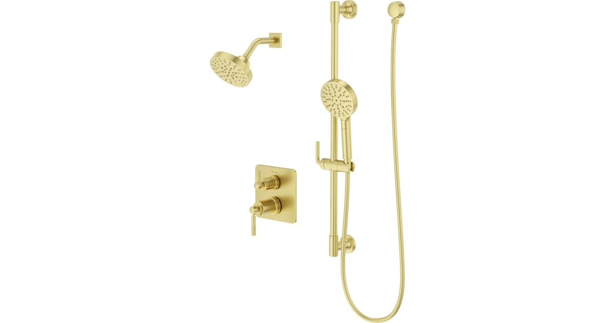 Pfister HLSSHW8BG Hillstone Stacked Shower Trim with Round ...