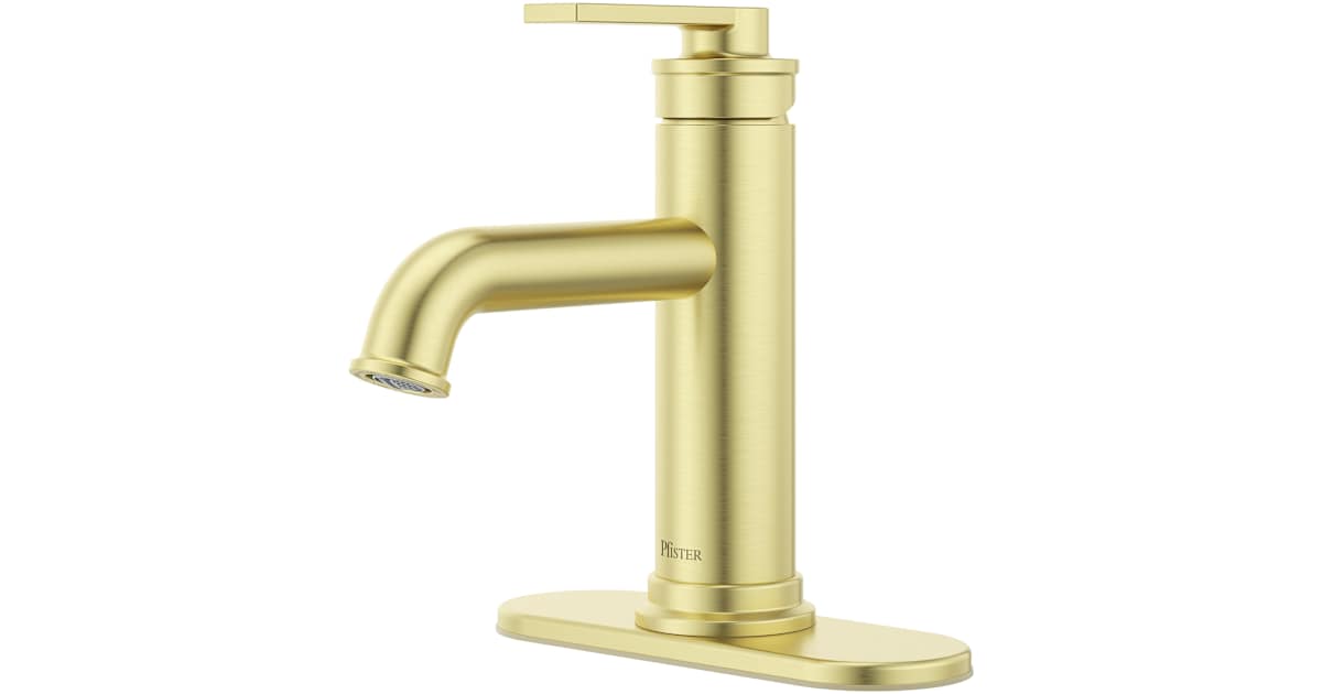 Pfister LG42-HV0BG Havenridge 1.2 GPM Single Hole Bathroom Faucet ...