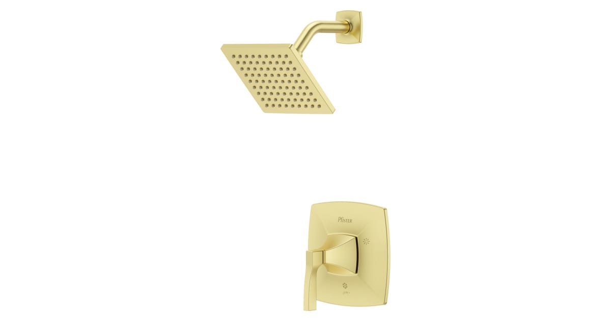 Pfister LG89-7HTBG Holliston Shower Only Trim Package with 1.75GPM ...
