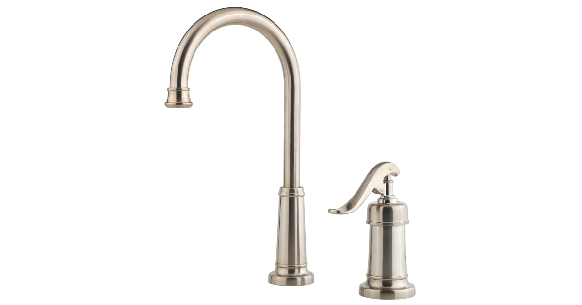 Pfister T72-YP2K Ashfield Bar and Prep Faucet with Country Pump Style ...