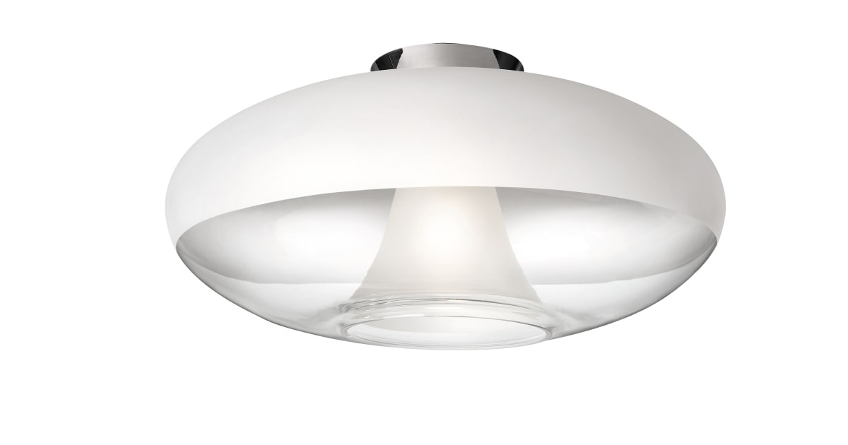 Philips 410111148 Adisa 1 Light Semi-Flush Mount Ceiling Fixture ...