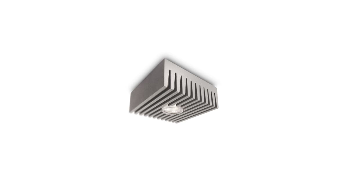 Philips 316038748 Ledino 1 Light LED Flushmount Ceiling Fixture ...