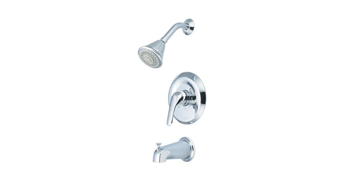 Pioneer Faucets 4LG100TX Legacy Single Handle Tub and Shower Trim Set ...