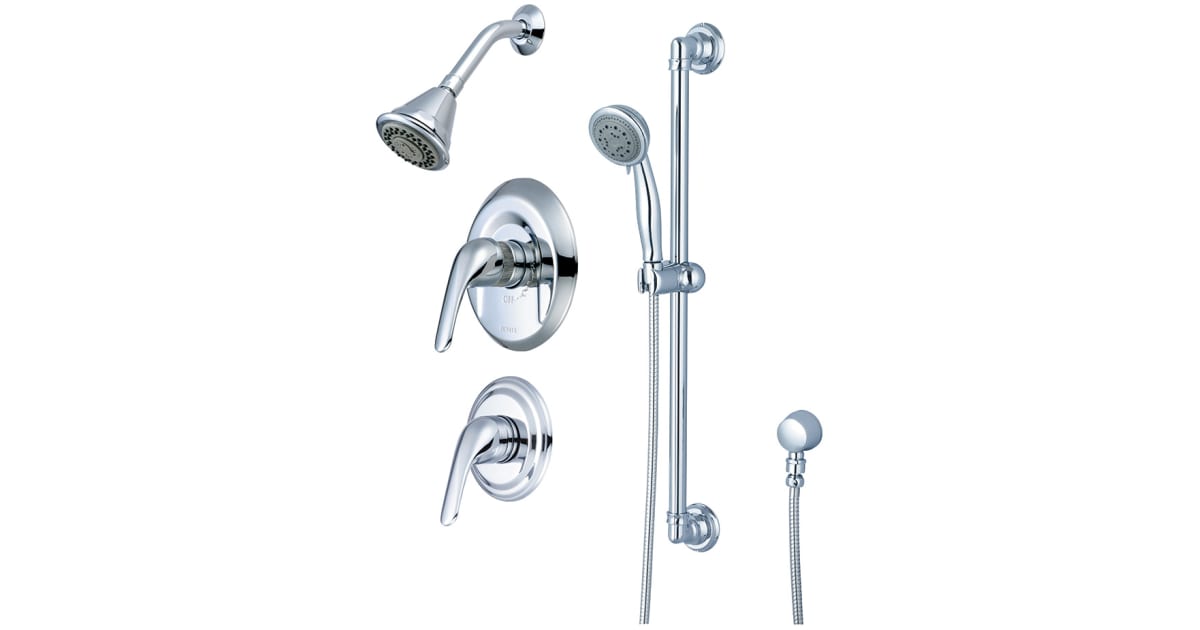 Pioneer Faucets 4LG300T-ADA Legacy Pressure Shower System with Shower ...