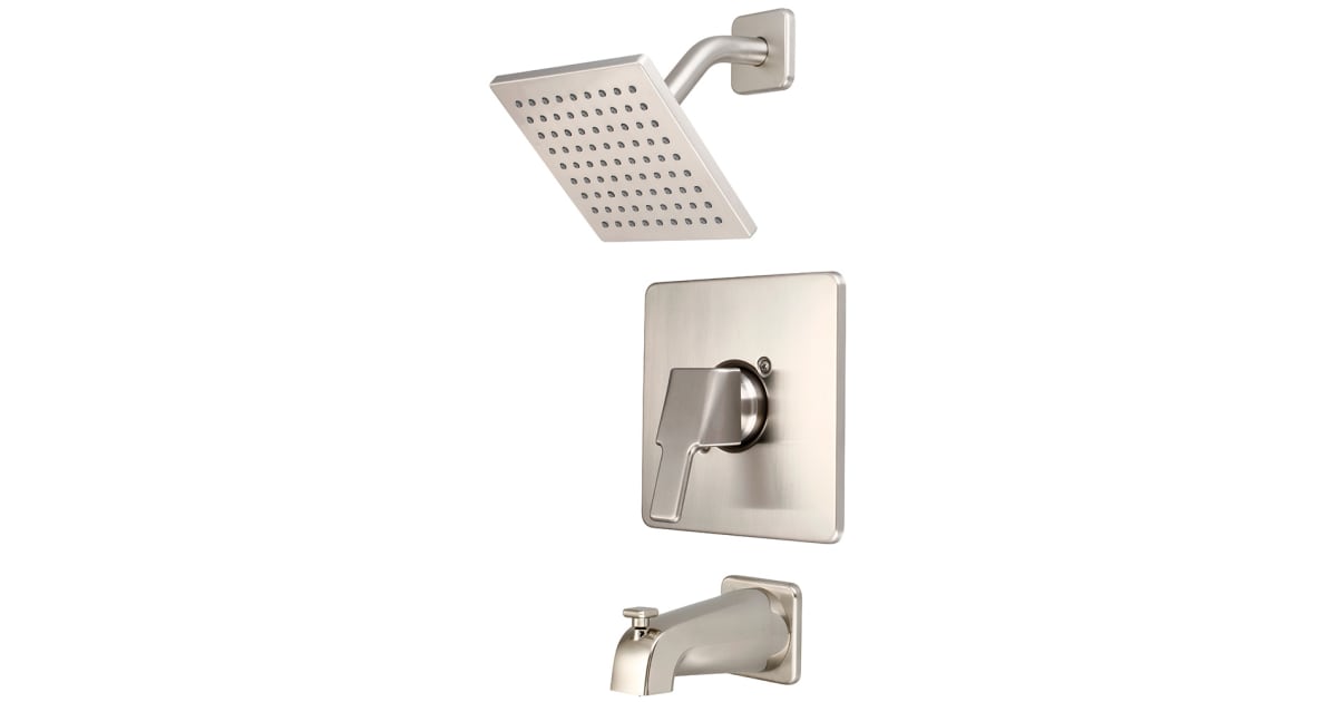 Pioneer Faucets T-2394-6-BN i3 Tub and Shower Trim Package with 1.75 ...
