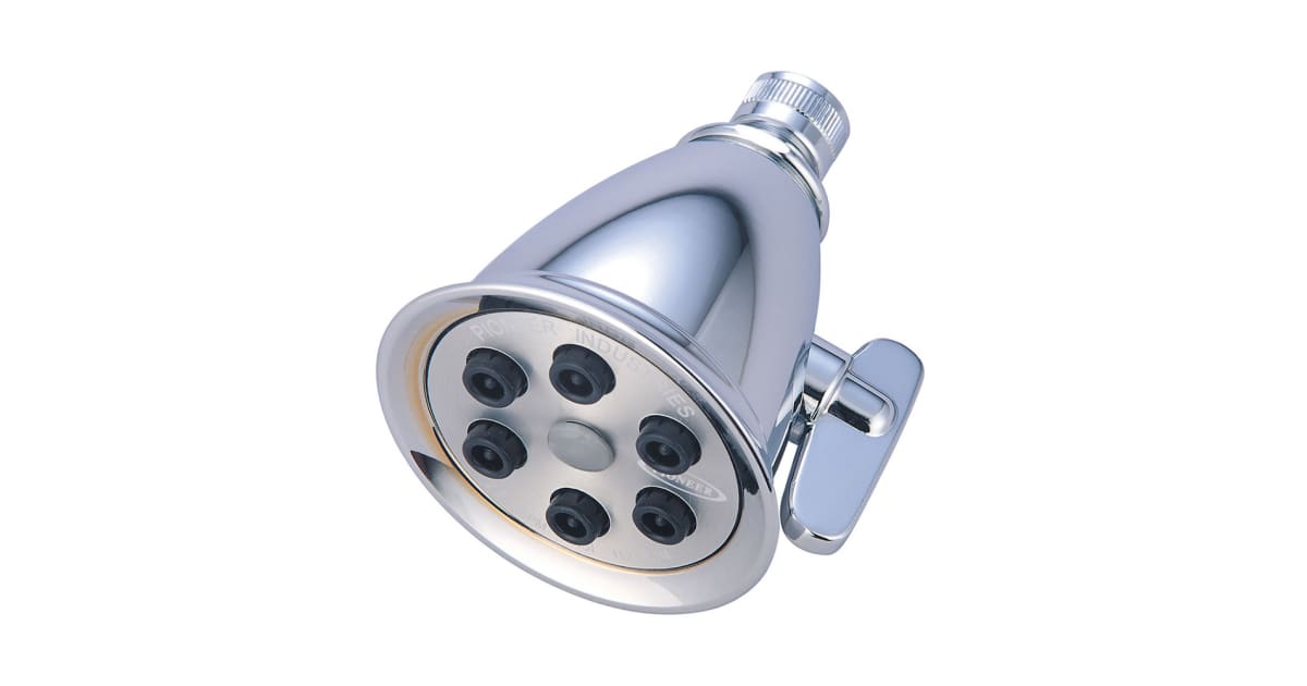 Pioneer Faucets X-6400036 Brentwood 2.5 GPM Multi Function Shower Head ...