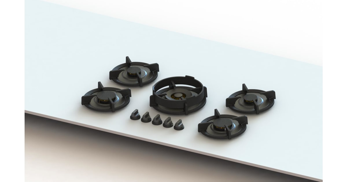 PITT Cooking 8719743675674 Elbrus Professional Series 34 Inch Wide 5 ...