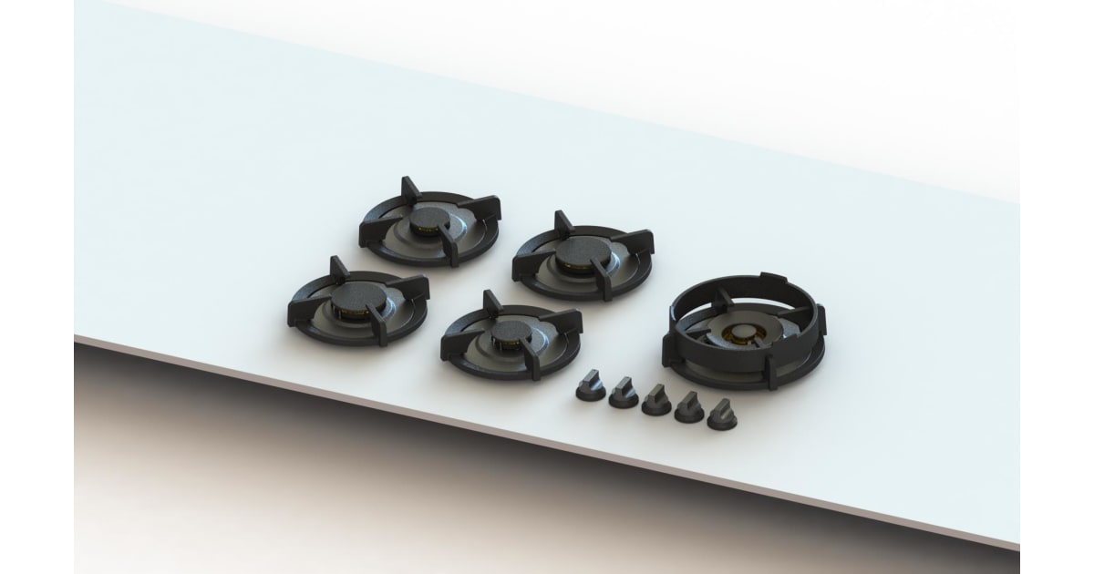 PITT Cooking 8719743675995 Ebeko Professional Series 34 Inch Wide 5 ...