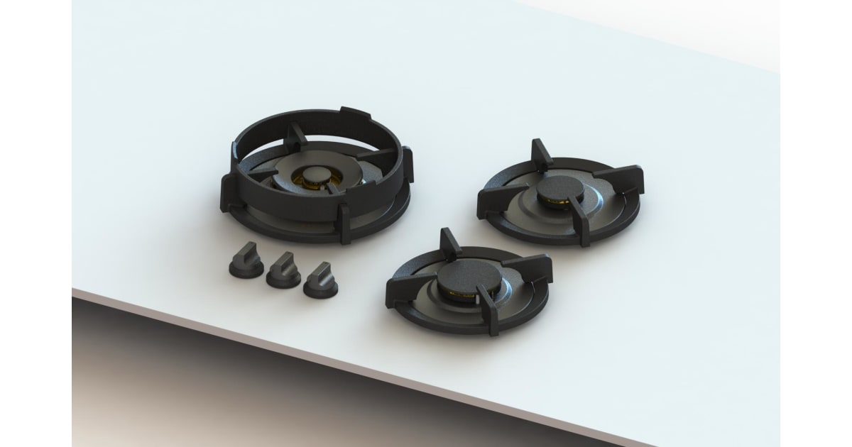 PITT Cooking 8719743676008 Cima Professional Series 21 Inch Wide 3 ...