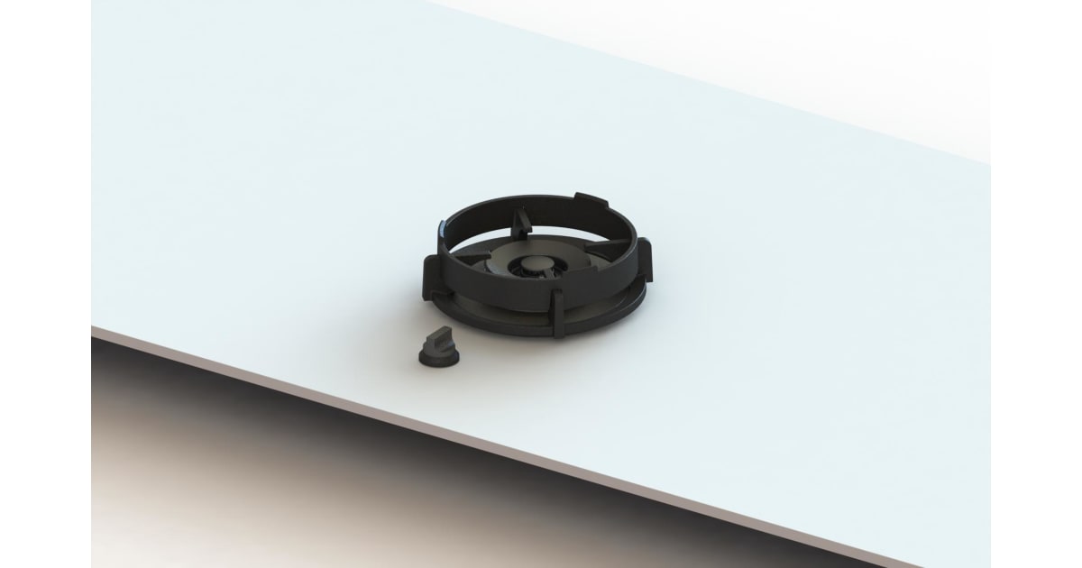 PITT Cooking 8719743676558 Azuma Series 9 Inch Wide 1 Burner Natural ...