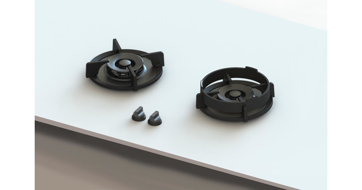 PITT Cooking 8719743677456 Bromo Series 26 Inch Wide 2 Sealed Burner ...