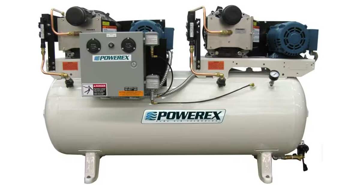 Powerex STD151364HP 10 HP 80 Gal 145 Max PSI Stationary Electric (208 ...