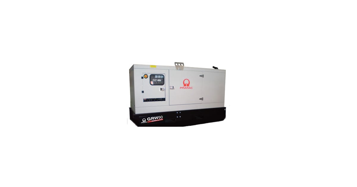 Pramac GRW90P-SWITCHABLE 85kW Industrial Towable Diesel Generator with ...