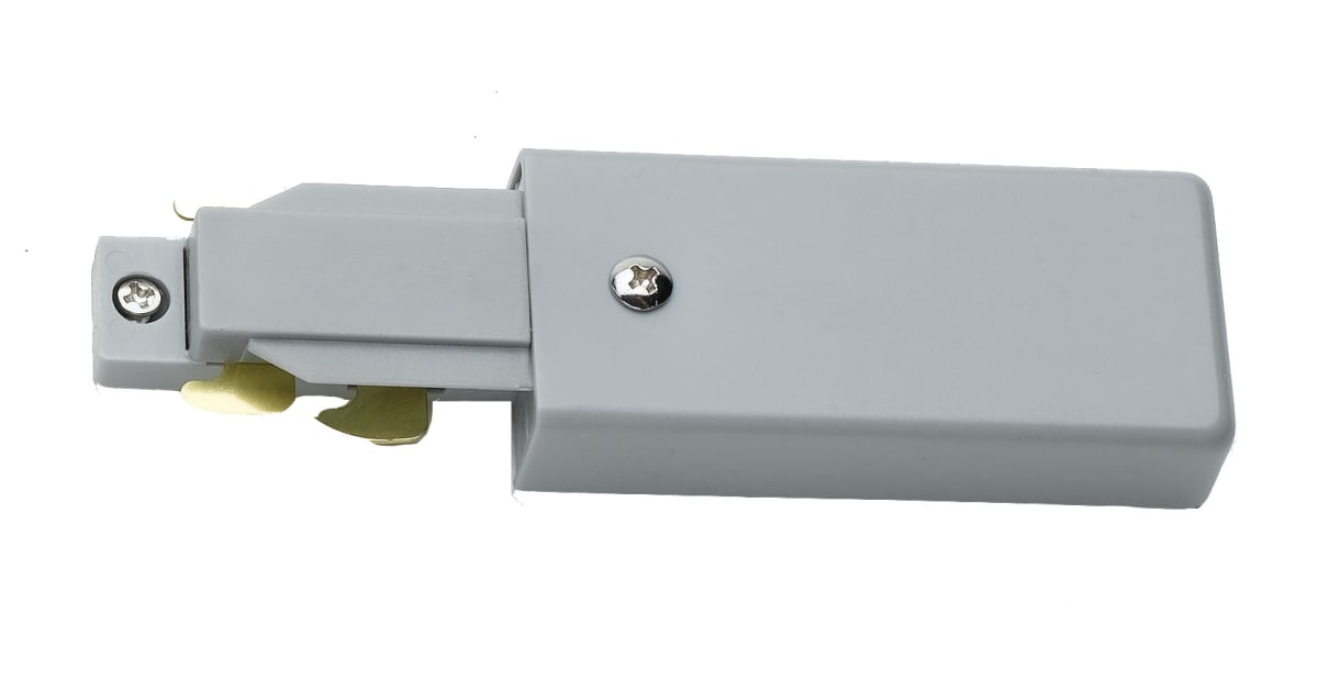 Prescolite AKTEF WH Live-End Joiner for ArchiTrack Track Rail System ...