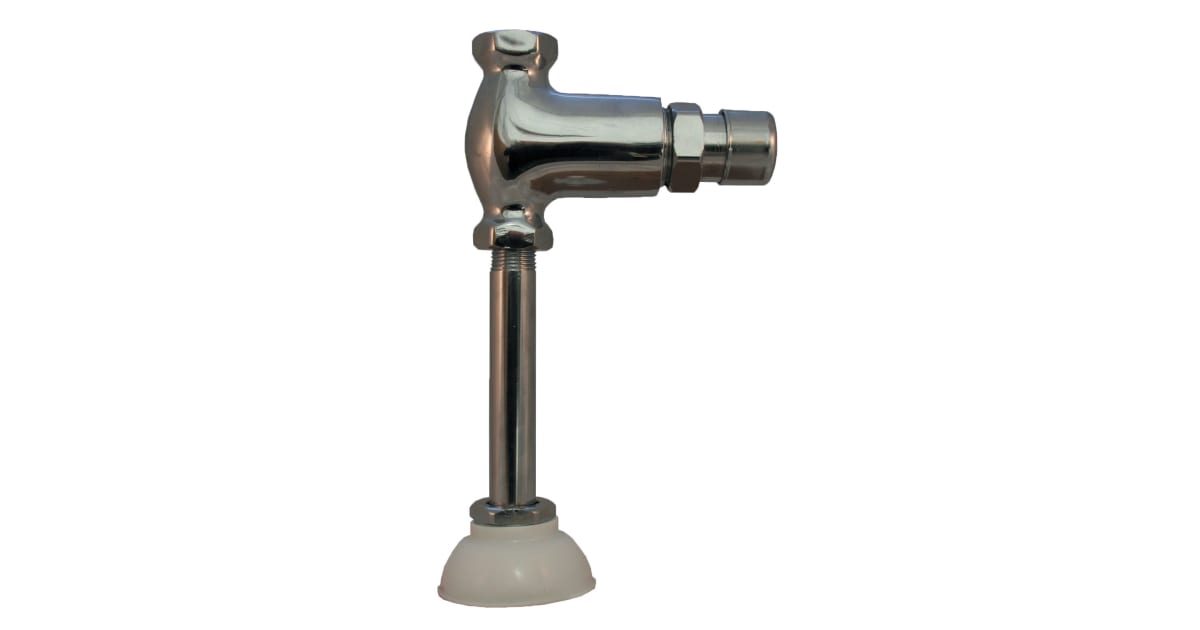 Prier Products 190-0 190 Series Straight Pattern Push Button Urinal ...