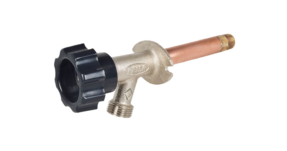 Prier Products 378-04 1/2" MPT x 1/2" Sweat Handle-Operated Freezeless ...