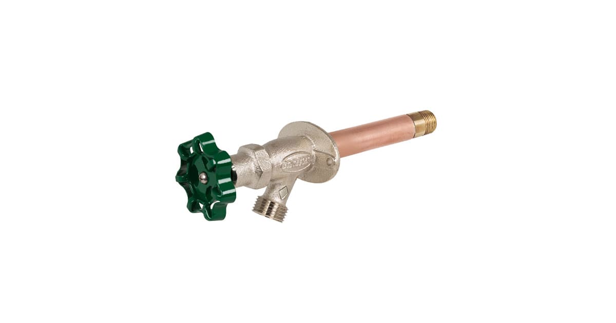 Prier Products C-134D12 1/2" MPT x 1/2 Sweat Handle-Operated Freezeless ...