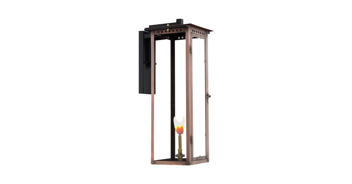 Primo Lanterns AT-22G/AC Alantowne 23" Tall Gas Lantern Wall Sconce ...