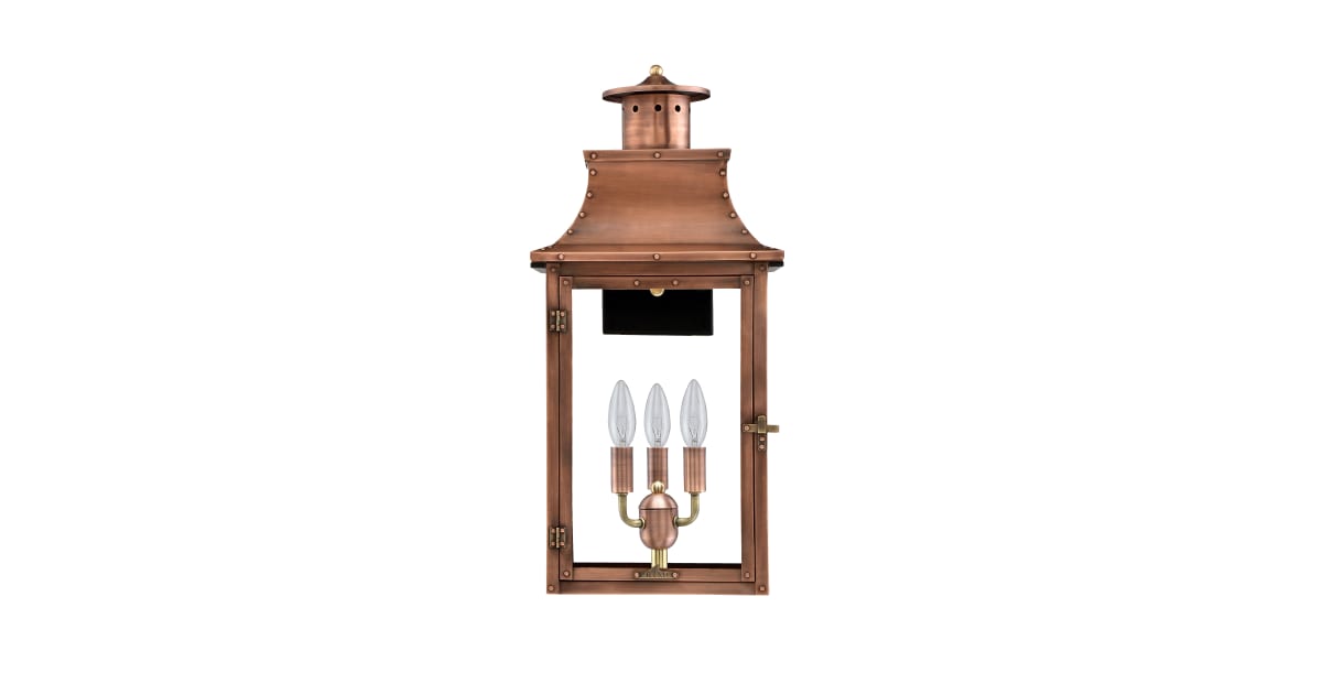 Primo Lanterns RL-26E Royal 13" Wide 3 Light Outdoor Wall-Mounted ...