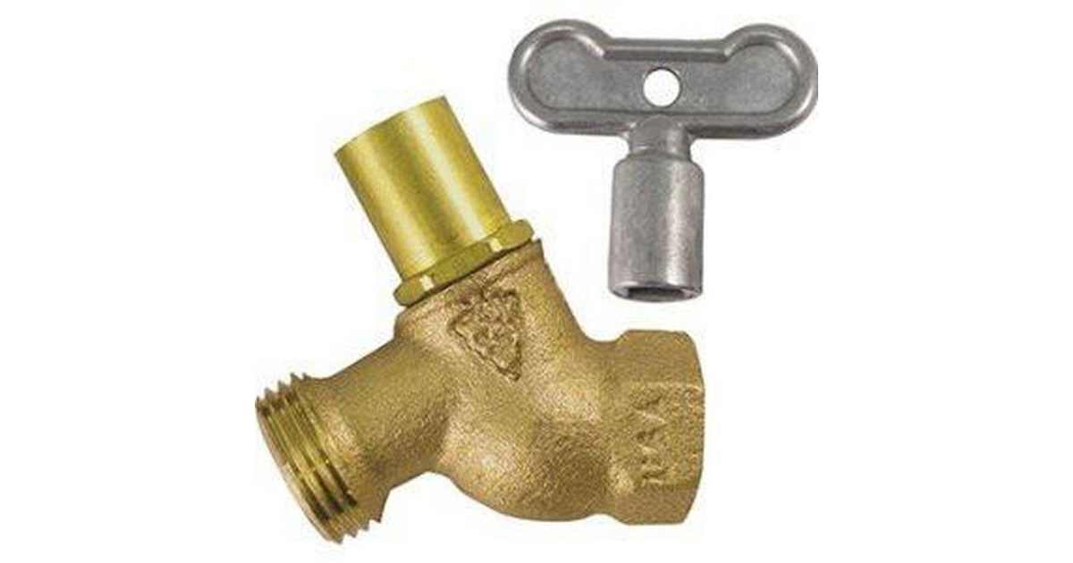 PROFLO PF110FLKC 3/4" Hose Bibb with Loose Key - Not for Potable Water ...