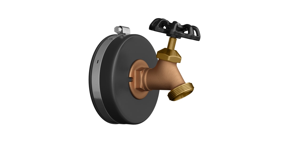 PROFLO PFETCHBJ 1-1/2" Rubber Test Cap with Hose Bibb | Ferguson Home