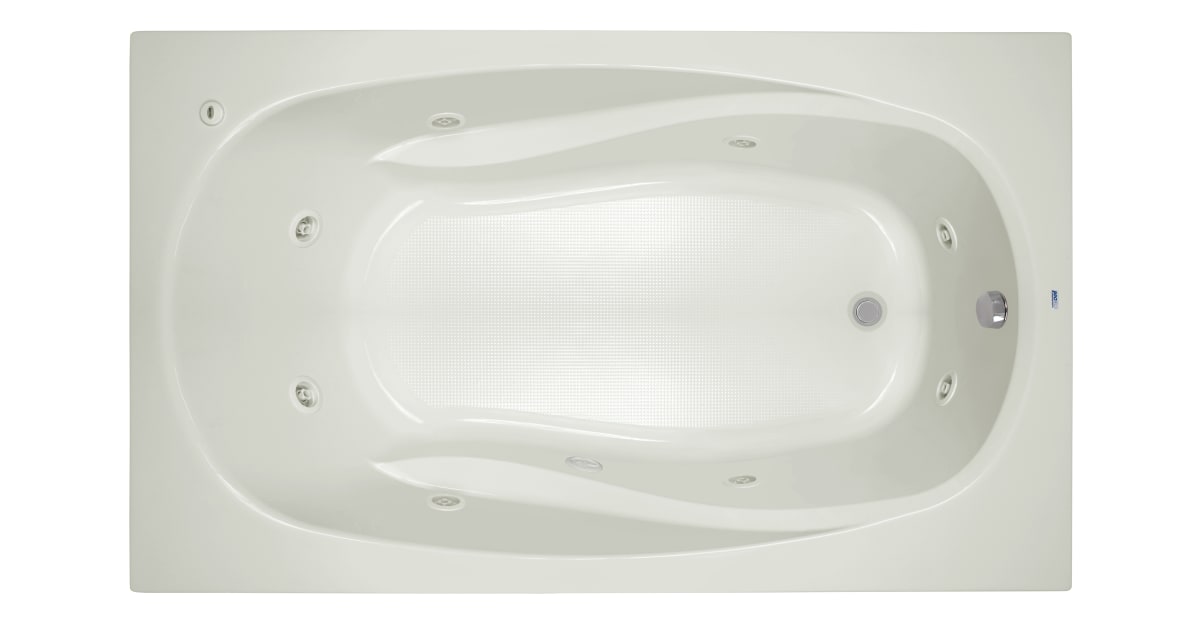 PROFLO Plus 6 Foot Drop In Jetted Tub with Right Hand Drain | Ferguson Home