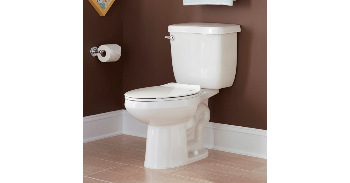 PROFLO PF1401TWH/PF5112MWH Two-Piece Toilet with Elongated Bowl and ...
