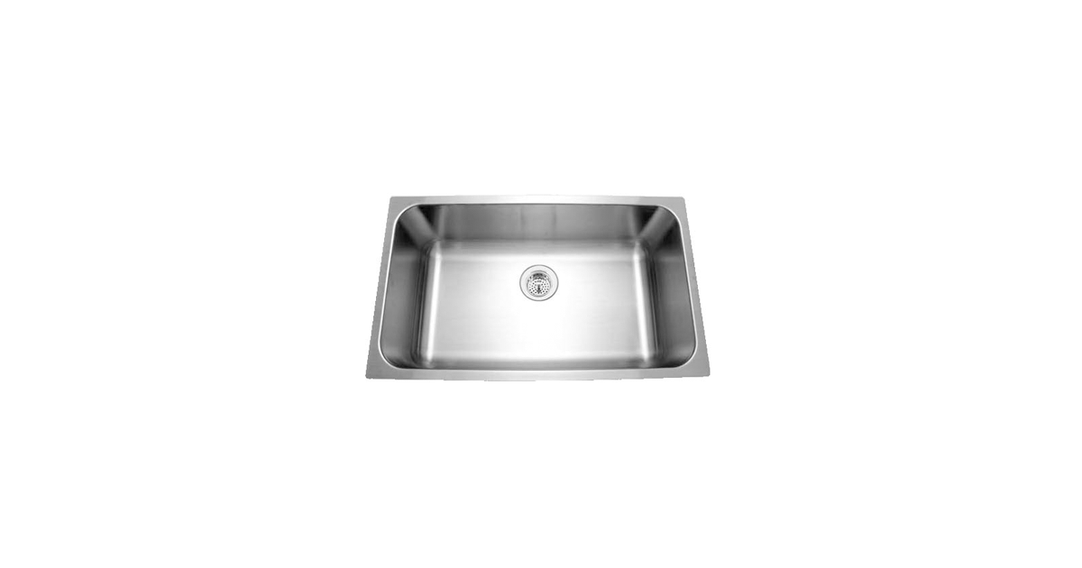 PROFLO PFUS308 18" x 30" Undermount Single Basin Kitchen Sink ...