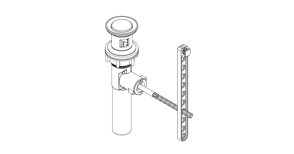 PROFLO OBPF9A556801BN Pop-Up Drain Assembly | Build.com