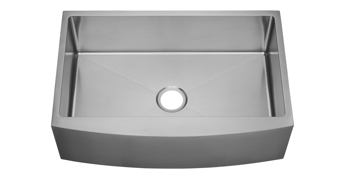 PROFLO PF1B3117A Sault 33" Farmhouse Single Basin Stainless Steel ...