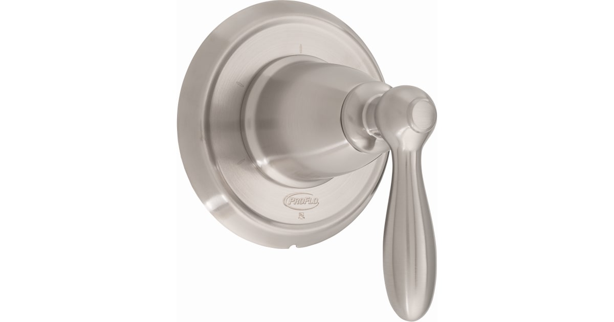PROFLO PF38TVZBN Bothwell Single Handle 5 Function Diverter Valve Trim ...