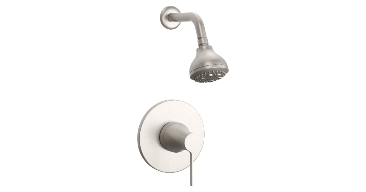 PROFLO PF3920GZBN Spiers Shower Only Trim Package with 1.8 GPM Multi ...