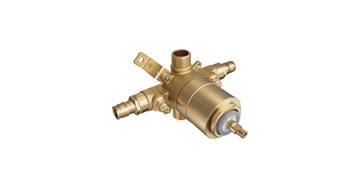 PROFLO PF4001WP 4001 Series Pressure Balanced Tub and Shower Faucet ...