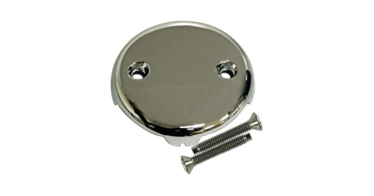 PROFLO PF401 Waste and Overflow Face Plate - 2 Hole | Ferguson Home