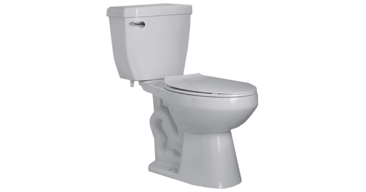 PROFLO PF6114WH/PF1501WH 1500 Series 1.28 GPF Two-Piece Elongated ...