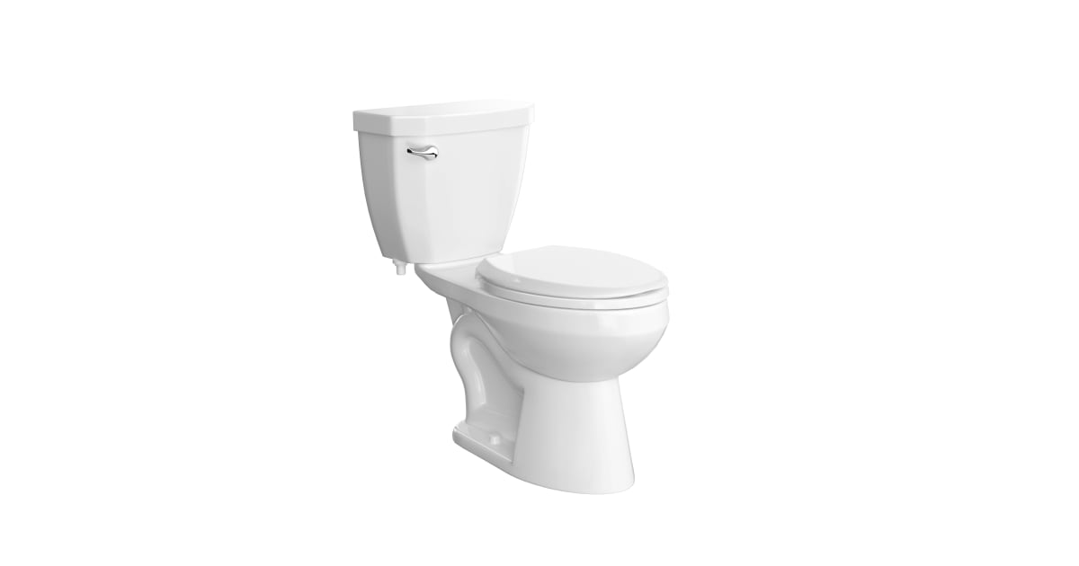 PROFLO PFCLC412HEWH Calhoun 1.28 GPF Two Piece Elongated Chair Height ...