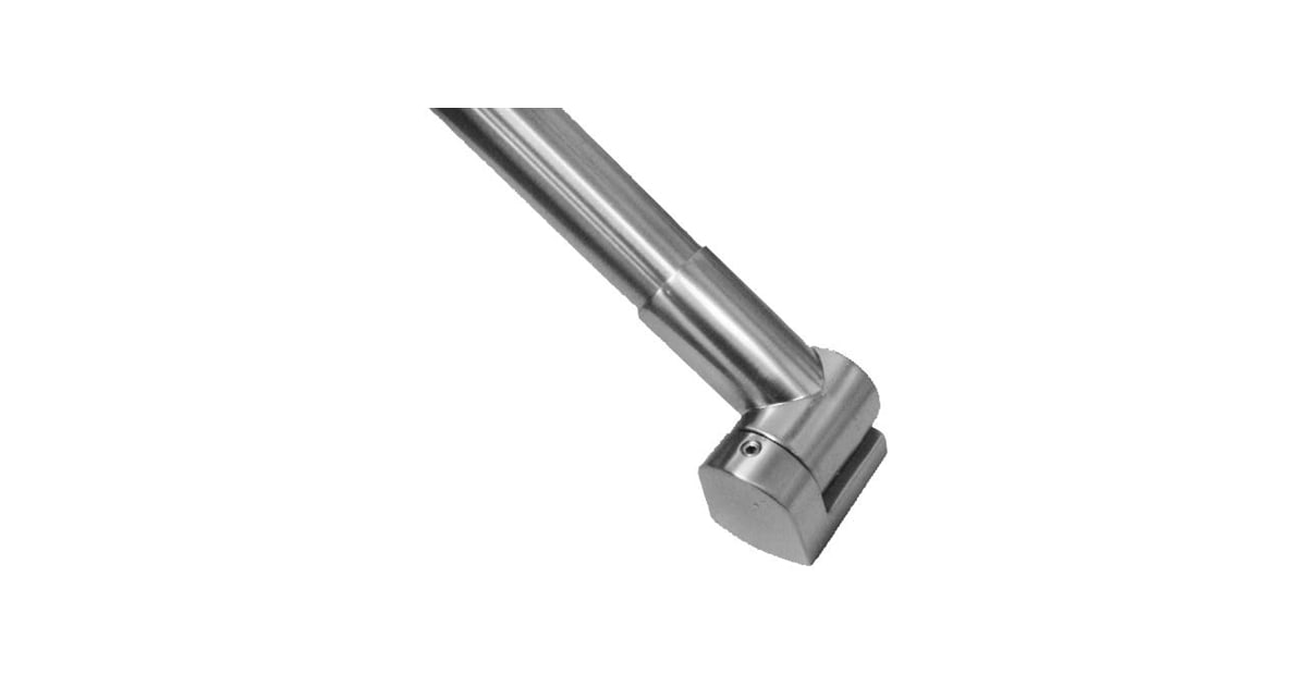 PROFLO PFCSRH60BN 60" Curved Shower Curtain Rod with Flange | Ferguson Home