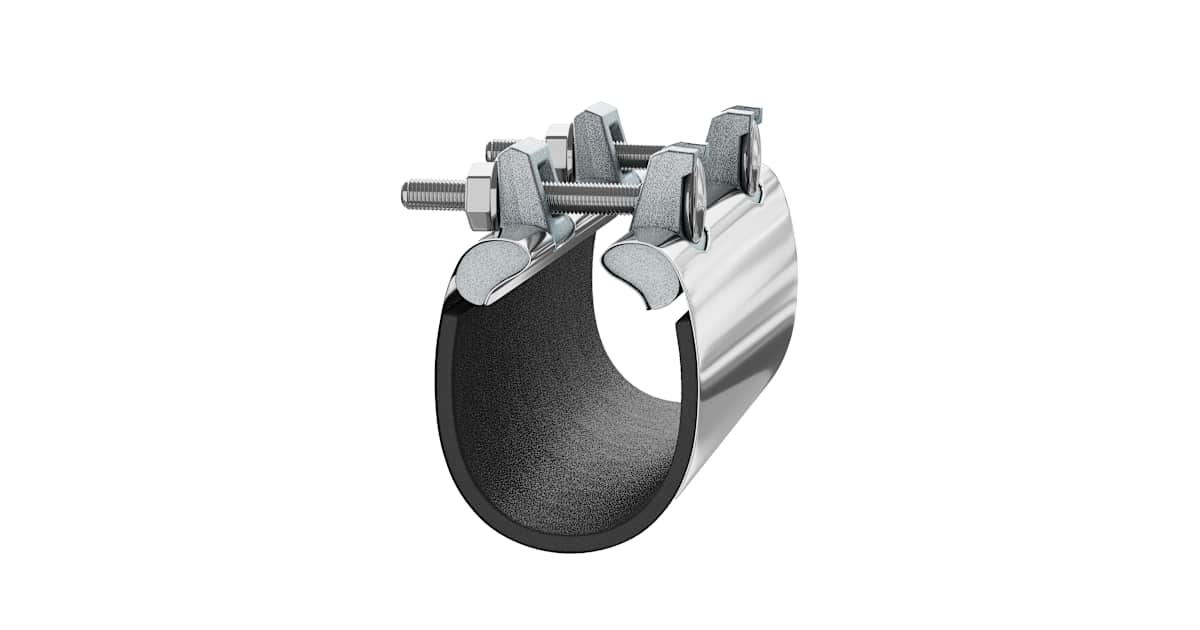 PROFLO PFRCGU 6" Stainless Steel Clamp | Ferguson Home