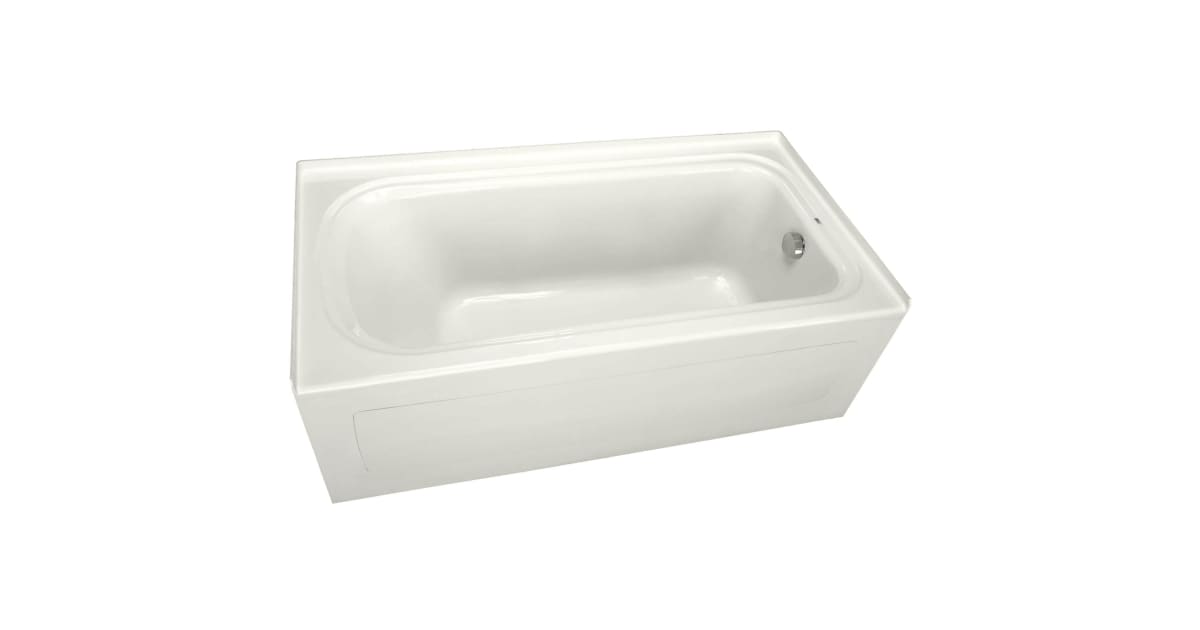 PROFLO PFS6032RSKBS Hillsboro 60" x 32" Three Wall Alcove Acrylic ...