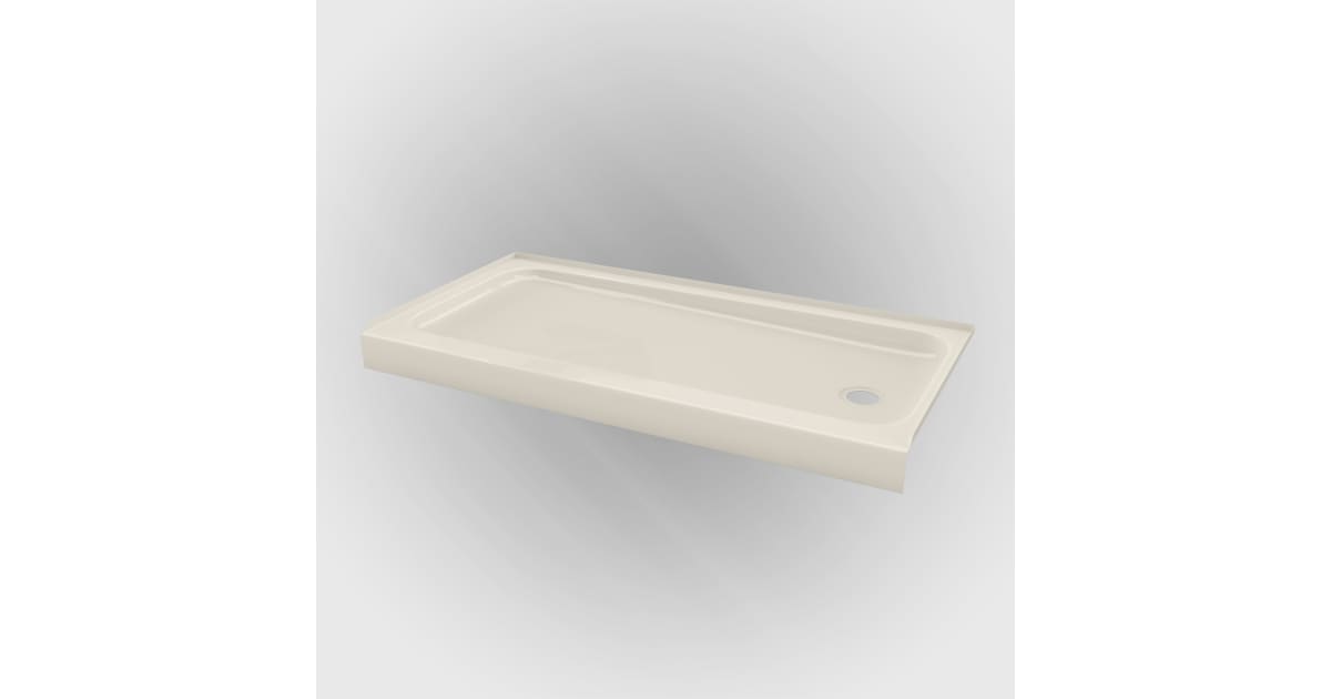PROFLO PFSBS6030RBS Bannack 60" x 30" Rectangular Shower Base with ...