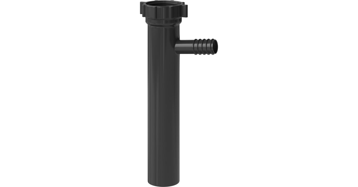 PROFLO PFTPP402 1-1/2" x 8" Plastic Slip-Joint Branch Tailpiece 7/8" OD ...
