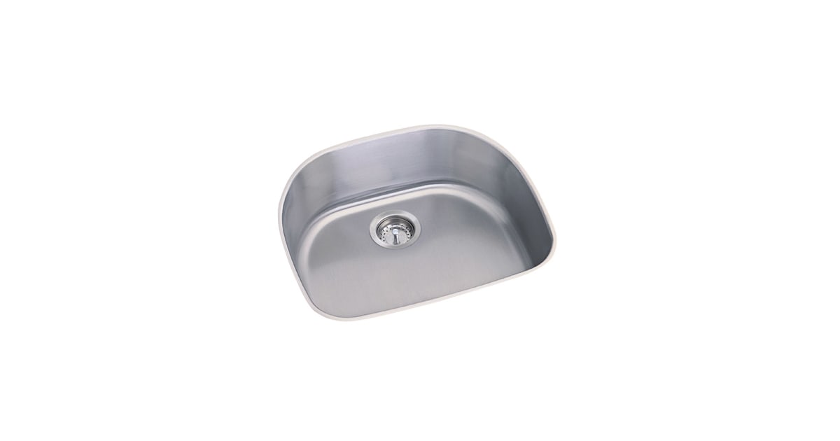 PROFLO PFUC307 23-1/16" Single Basin Undermount Stainless Steel Kitchen ...