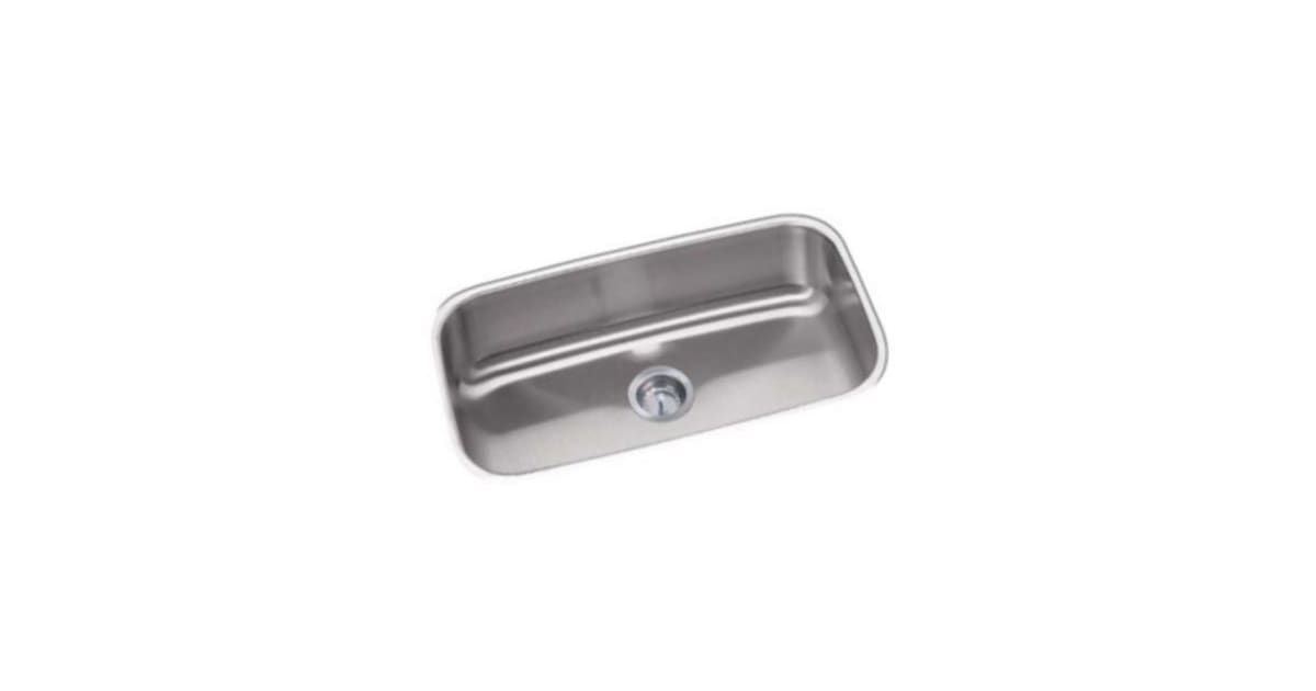 PROFLO PFUC308 31-1/2" Undermount Single Basin Stainless Steel Kitchen ...