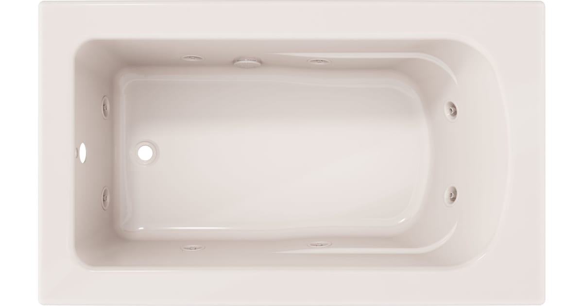 PROFLO PFWPLUSA6036NBS Lansford Drop In Acrylic Whirlpool Tub with ...