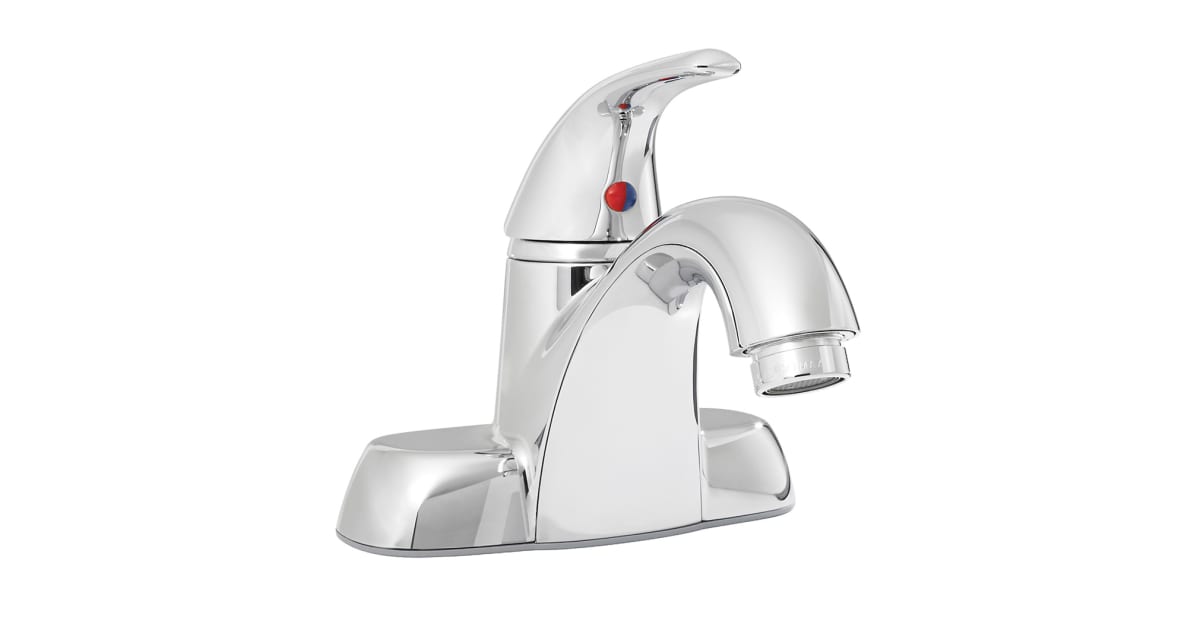 PROFLO PFWS4746CP Centerset Water Saving Bathroom Faucet - Pop-Up Drain ...