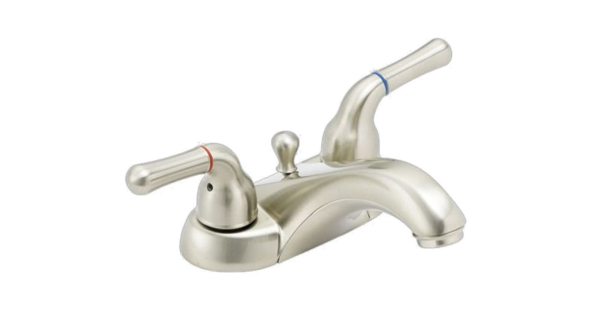 PROFLO PFWSC5247ZBN 52 Series 1.2 GPM Centerset Bathroom Faucet with ...