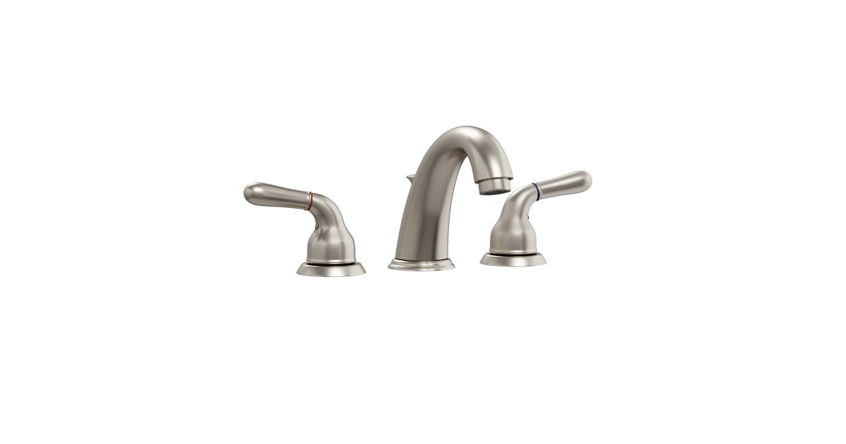 PROFLO PFWSC5267ZBN 1.2 GPM Widespread Bathroom Faucet with Ceramic ...